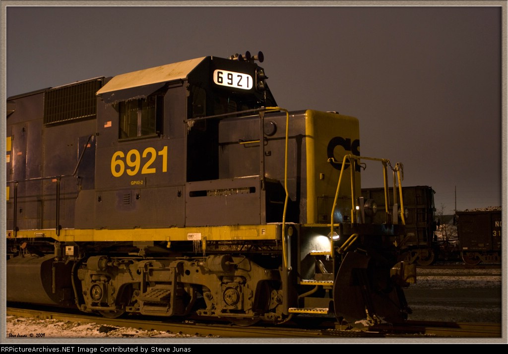 Icicles hanging in the yard